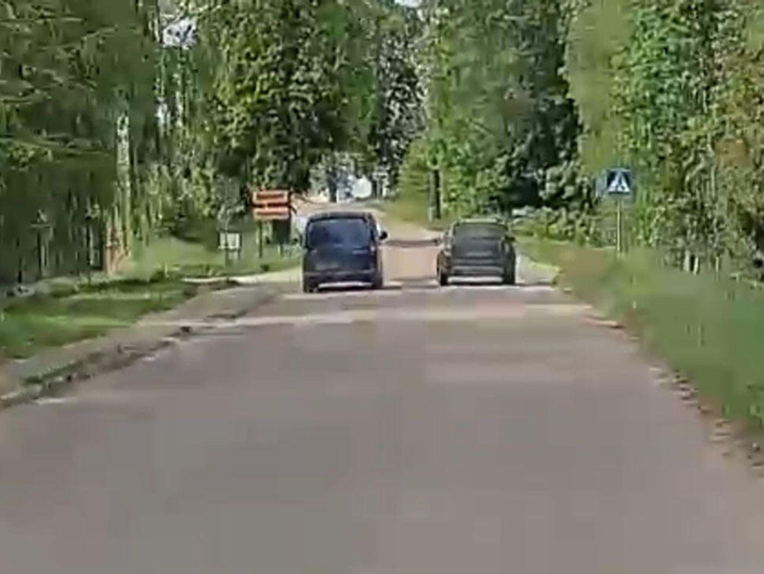 Tak mu się śpieszyło, że wyprzedził na przejściu dla pieszych. Policja dostała nagranie