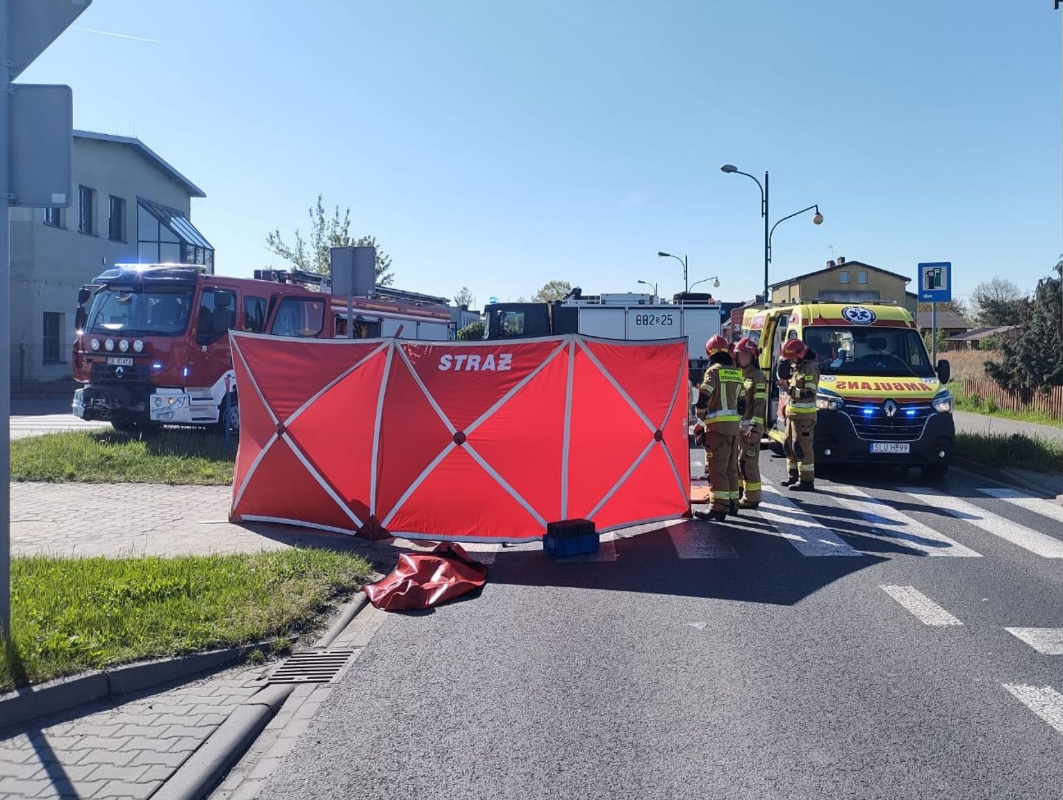 Tragiczny wypadek motocyklisty na Śląsku. Mimo reanimacji nie udało się uratować 49-latka